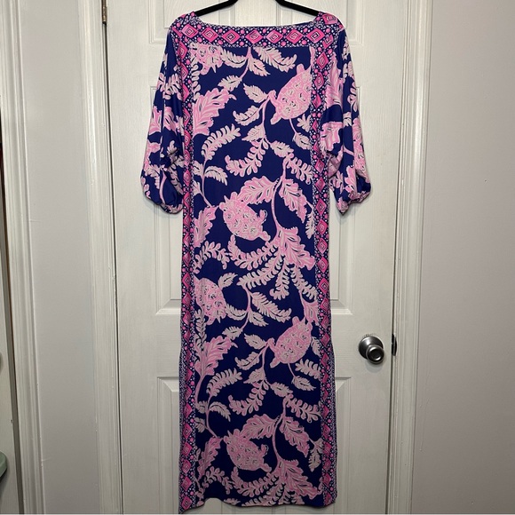 Lilly Pulitzer | Dresses | Lily Pulitzer What The Shell Silva Maxi ...